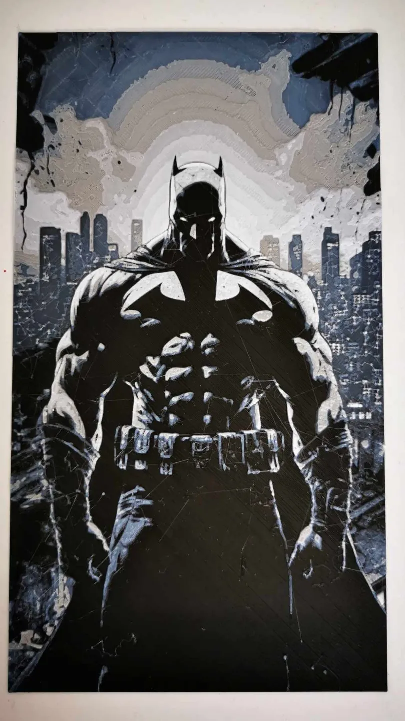 Batman (HueForge) by grecdel - MakerWorld