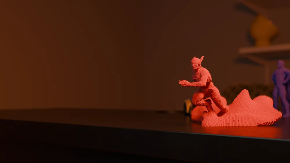 Pixel Style 8bit The Flash DC Universe by theStonefox MakerWorld: Download Free 3D Models