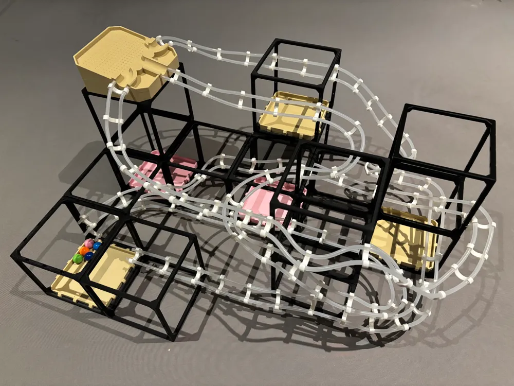 Modular Marble Run by Dominik MakerWorld: Download Free 3D Models