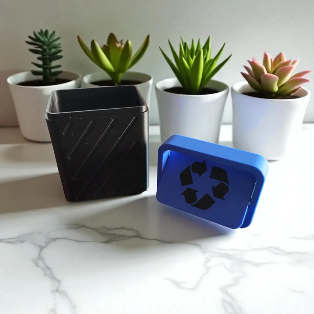 Mini Desk Bin by OfficineCasperLAB MakerWorld: Download Free 3D Models