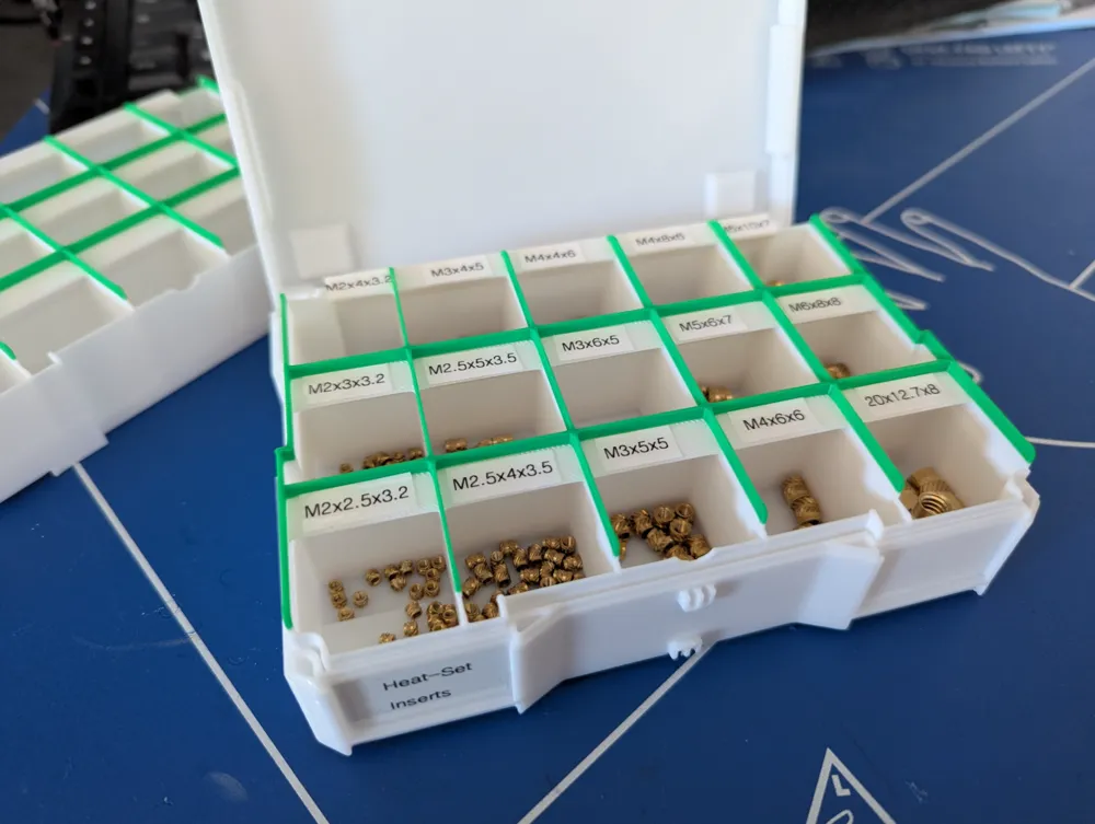 5x3 register inlay with label Systainer T-Loc Mini by Leinich ...