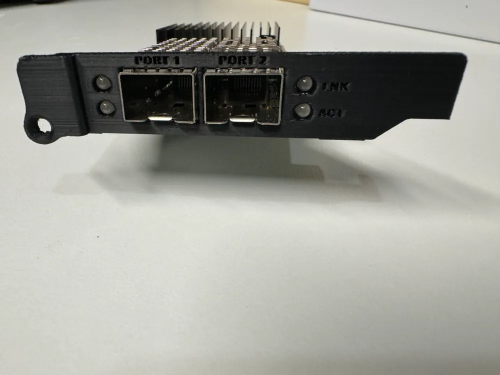Lenovo M90q Gen3 ConnectX-4 LX (Dell CX4121C) Dual 25G Baffle - Free 3D ...