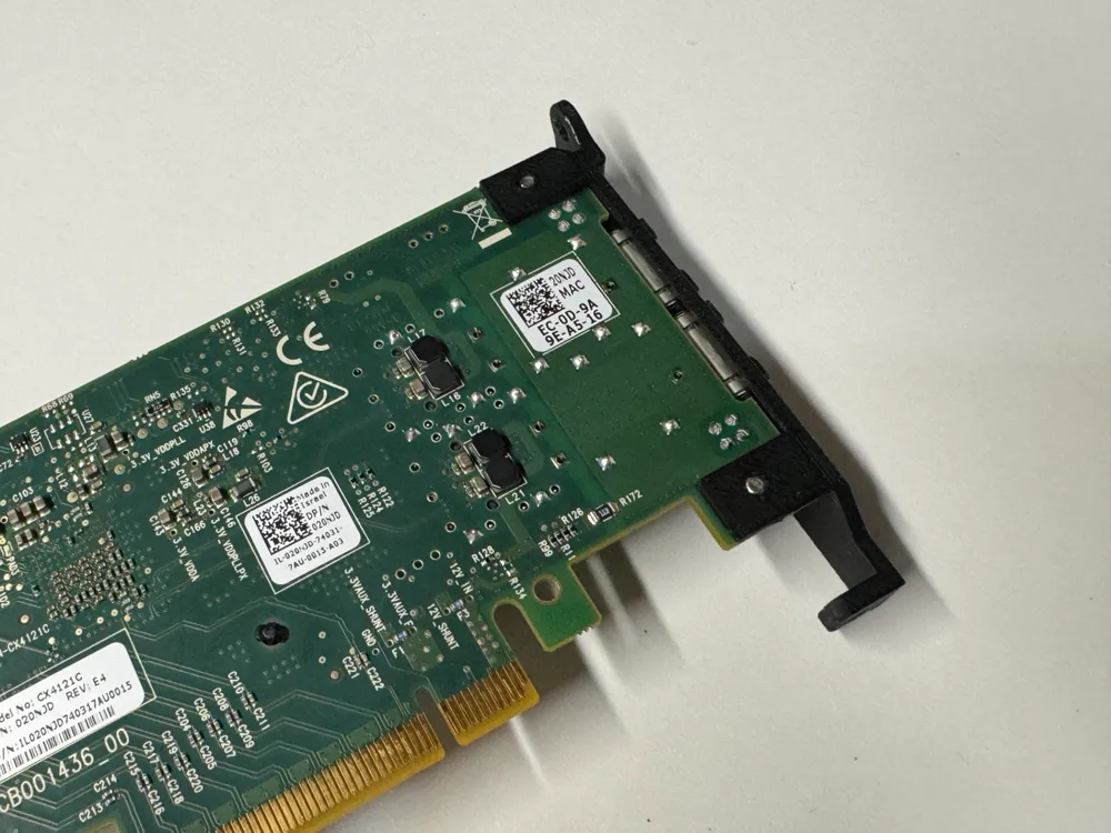 Lenovo M90q Gen3 ConnectX-4 LX (Dell CX4121C) Dual 25G Baffle - Free 3D ...