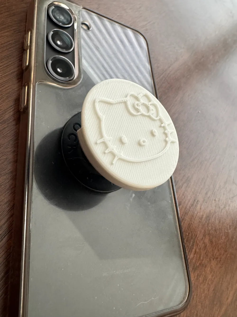 Hello Kitty pop socket cover - Free 3D Print Model - MakerWorld