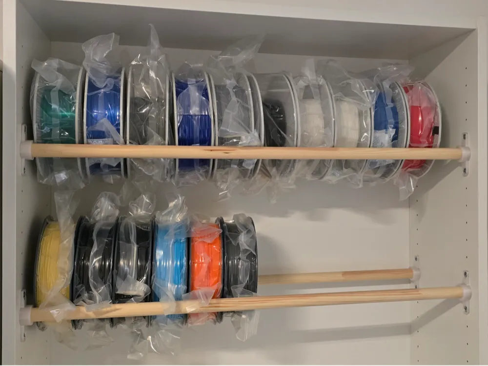 IKEA Billy support for filament by Cybdal - MakerWorld