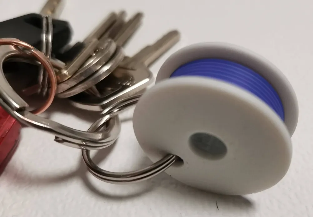 mini spool keycjain by CeerOne_SAK - MakerWorld