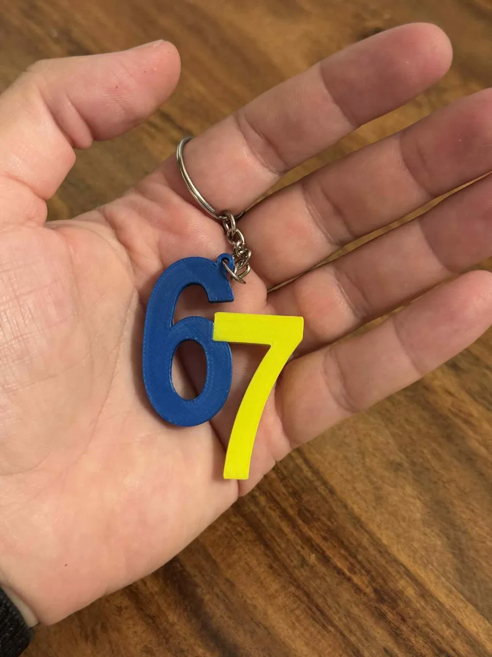 67 Keychain - Free 3D Print Model - MakerWorld