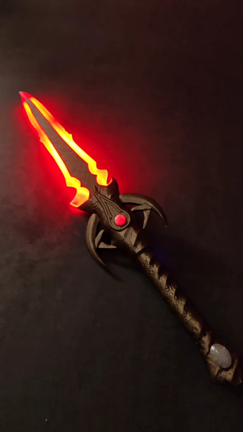 Demon hunter blade by Mysterymakers MakerWorld: Download Free 3D Models