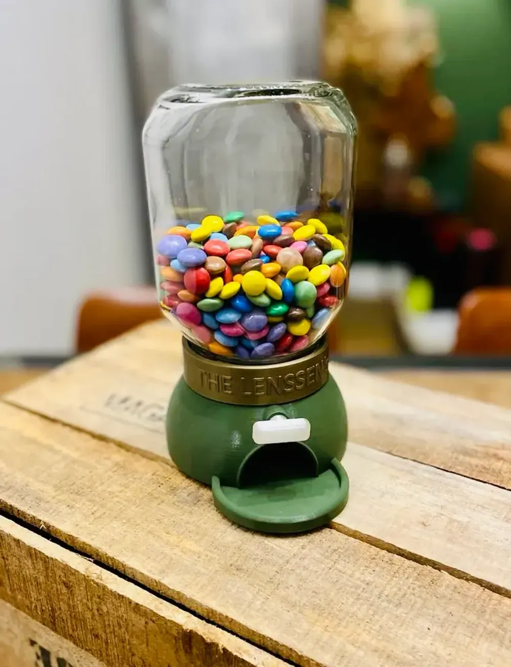 Nutella-Glass Candy-Dispenser (updated for M&M's etc.) Shared by ...