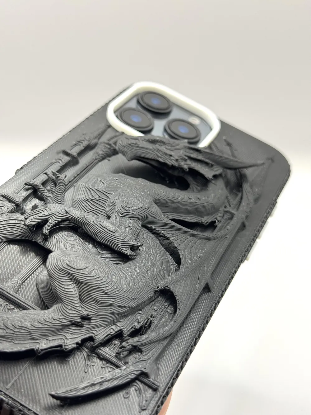 iPhone 16 Pro Max Black Dragon Backplate Case by PrintZag MakerWorld ...