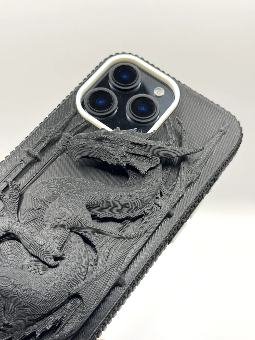 iPhone 16 Pro Max Black Dragon Backplate Case by PrintZag MakerWorld ...