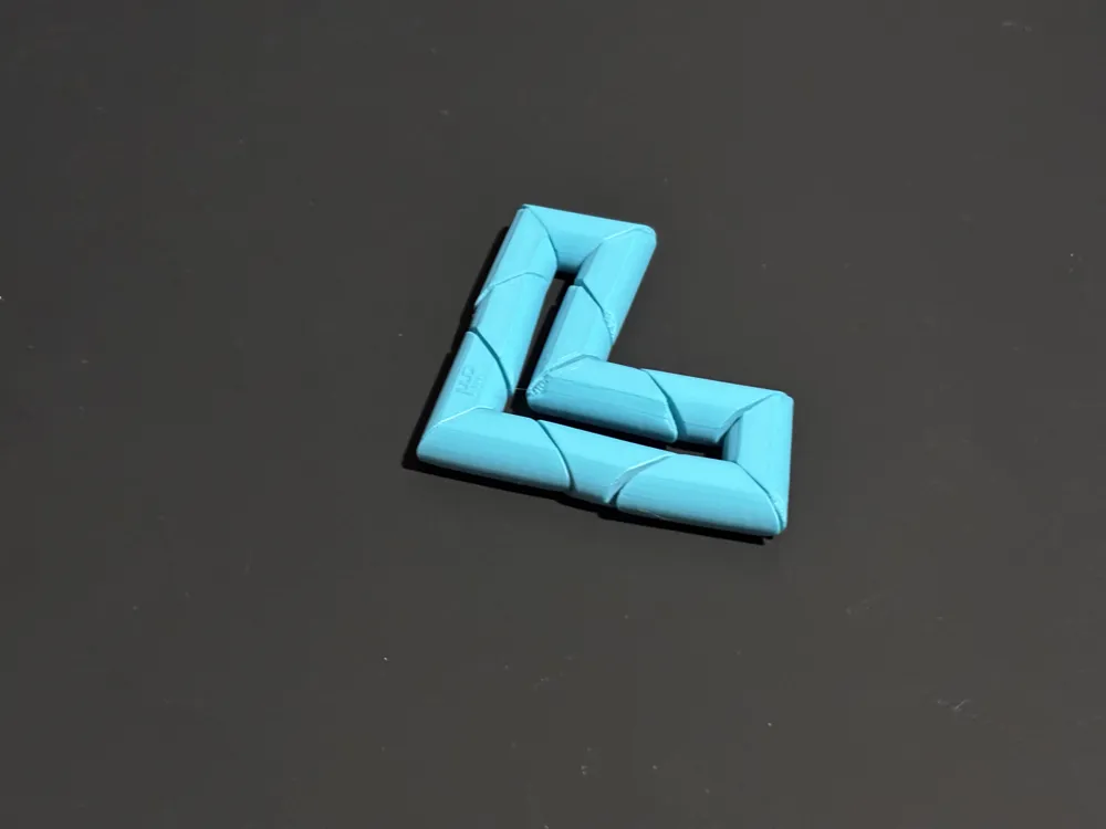 Rectangle Fidget - Infinity Loop - Print in place by horseman3000 ...