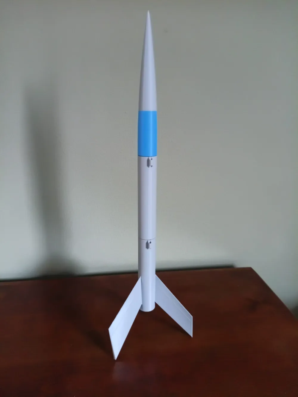 Model rocket with fin rotation (C/D class) - Free 3D Print Model ...