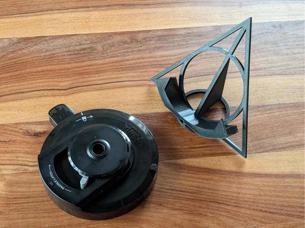 Ninja Creami Lid Drying Rack Harry Potter - Free 3D Print Model ...