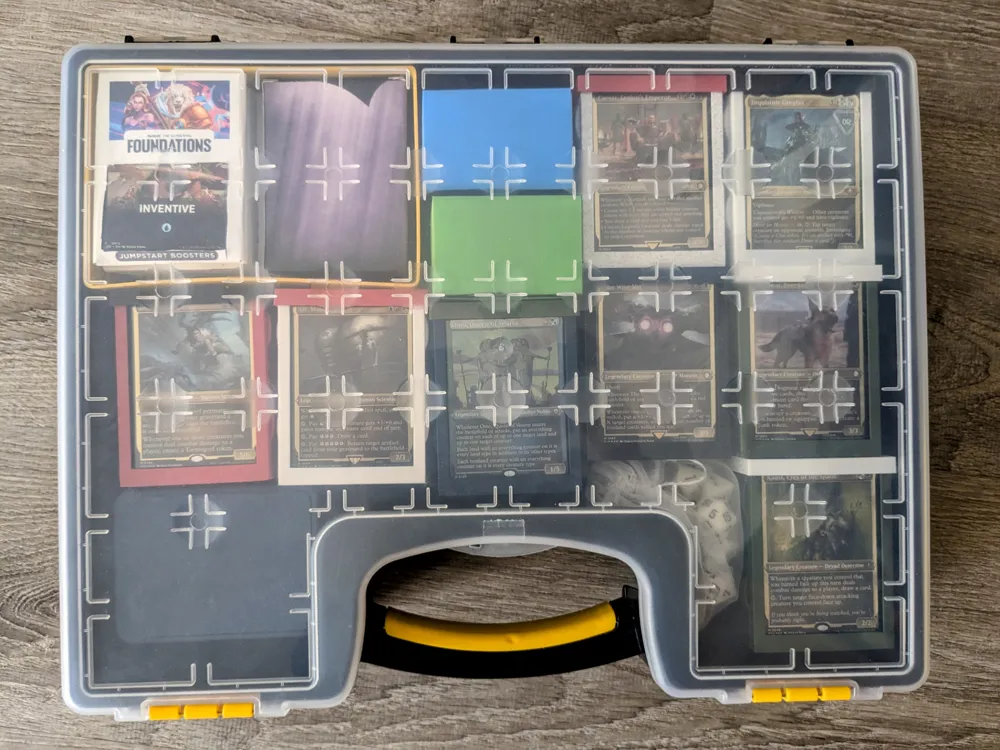 Simple MTG Deck Box - No hardware, low filament Remixed by Fart House ...