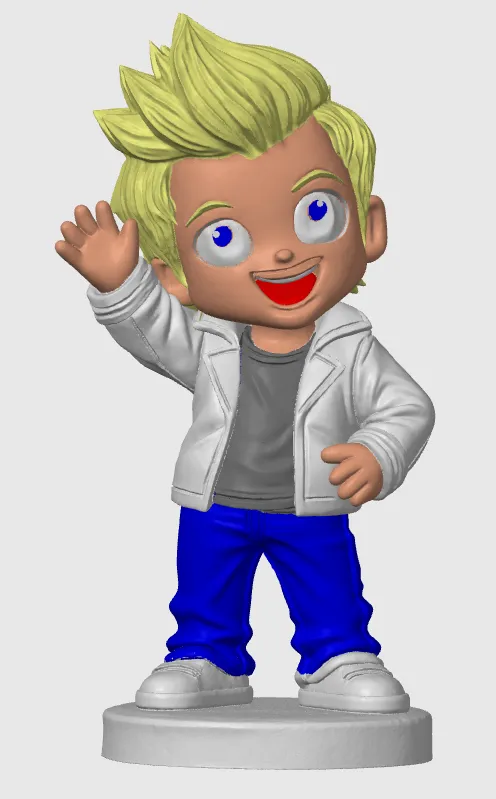 Backstreet Boys Nick Chibi Stil - Free 3D Print Model - MakerWorld