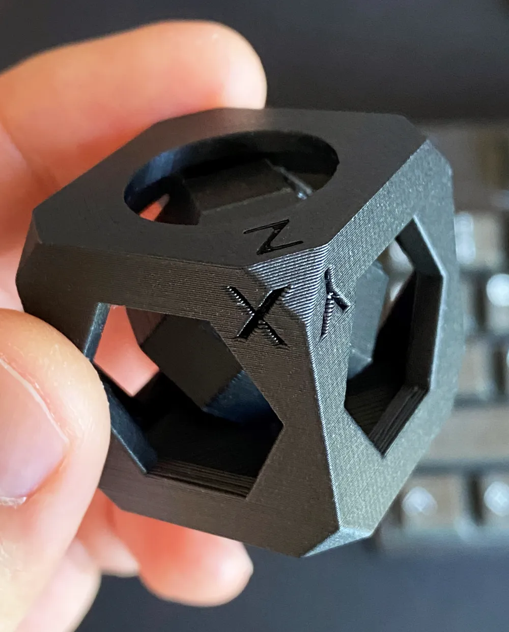 INFILL3D-CALIBRATION CUBE/FILAMENT SWATCH/FIDGET CUBE by Infill3D ...
