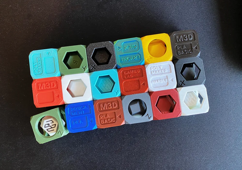 INFILL3D-CALIBRATION CUBE/FILAMENT SWATCH/FIDGET CUBE by Infill3D ...