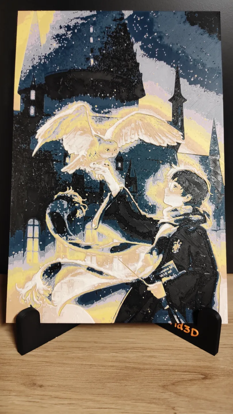 Harry Potter FanArt (Filament Painting) - HueForge by origoworld3d ...