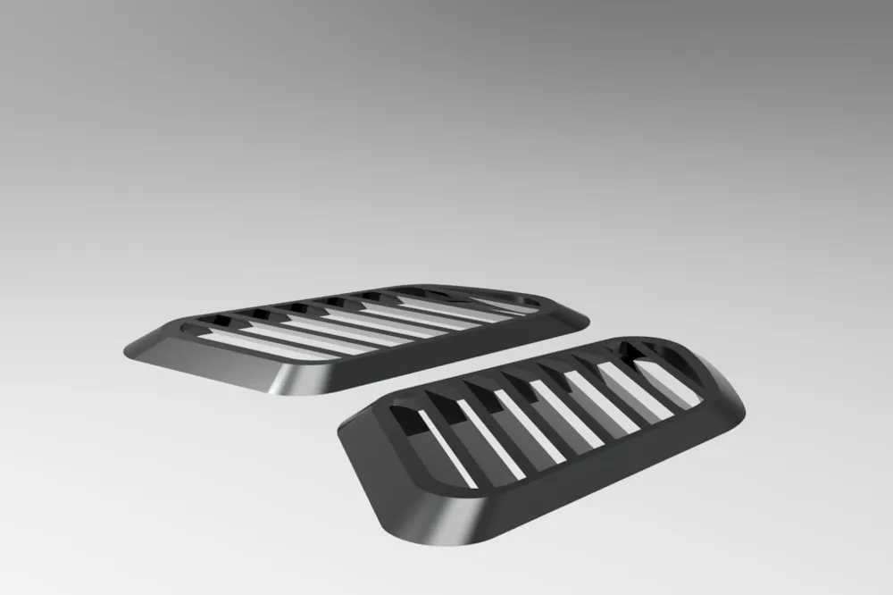 Bonnet air intakes by LorenzCR - MakerWorld