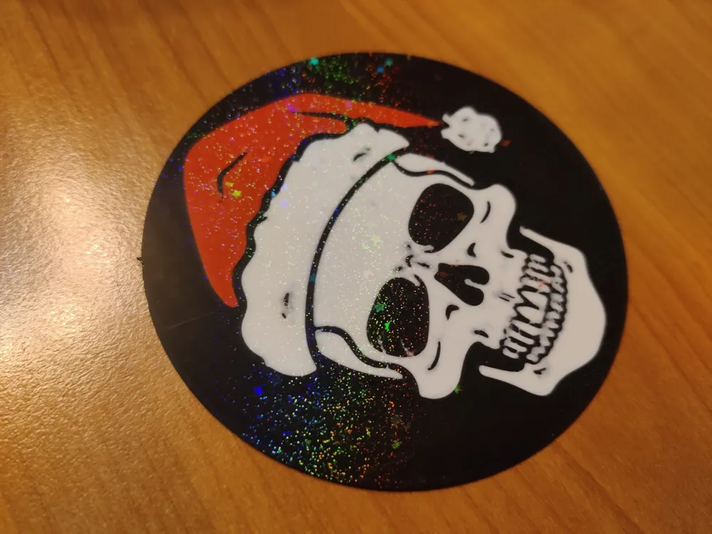 X-Mas Skull Tealight Insert for Display from JamesThePrinter by ...