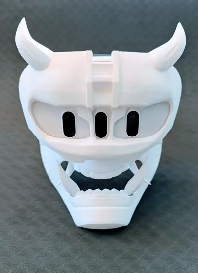 Cyber Oni Mask for Quest 3 by NovaHeadware MakerWorld: Download Free 3D Models