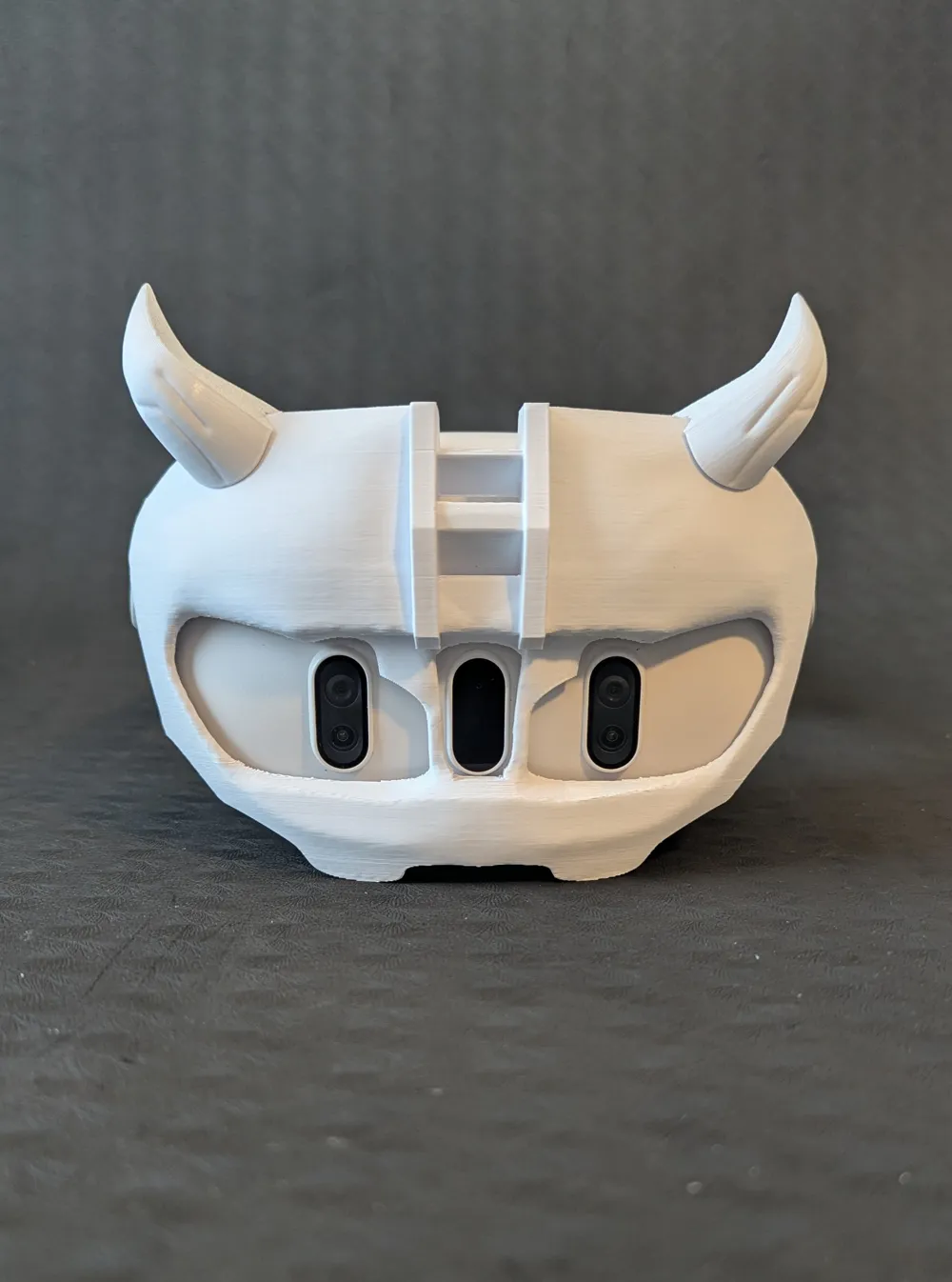 Cyber Oni Mask for Quest 3 - Free 3D Print Model - MakerWorld