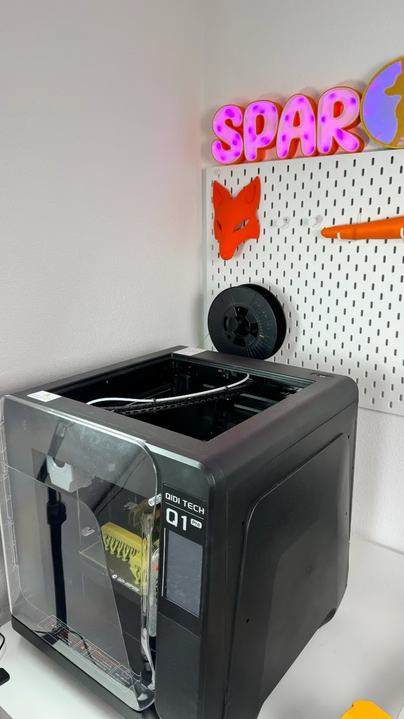 V1 Qidi Q1 Pro Spoolholder Spulenhalter Top Mount by Spar-Fuchs24.de ...