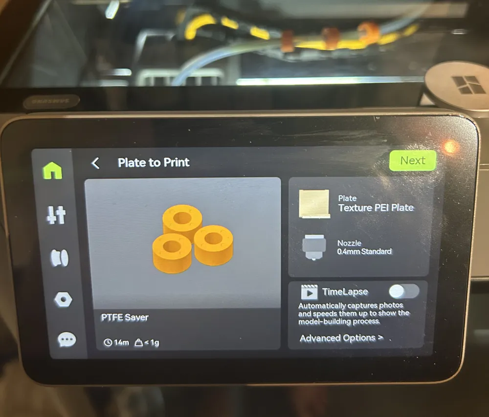 PTFE Tube Saver - Free 3D Print Model - MakerWorld