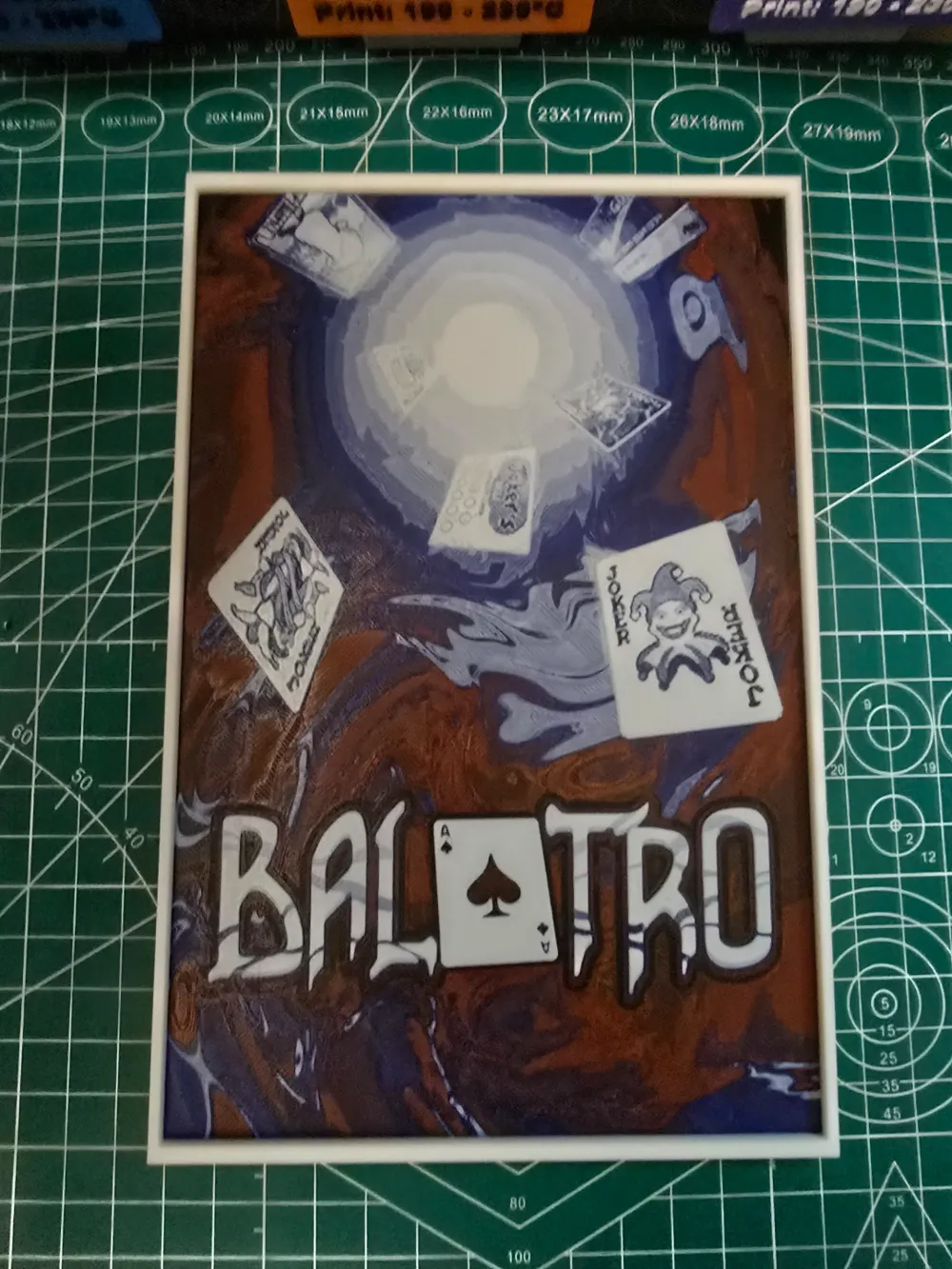 Balatro Poster - Hueforge Art by Lumpy3DMakerWorld: Download Free 3D Models
