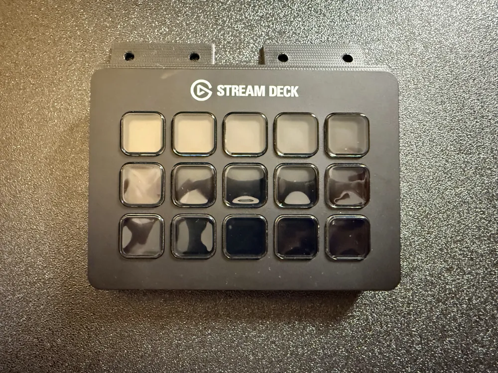 Elgato Stream Deck Desk Mount - Free 3D Print Model - MakerWorld