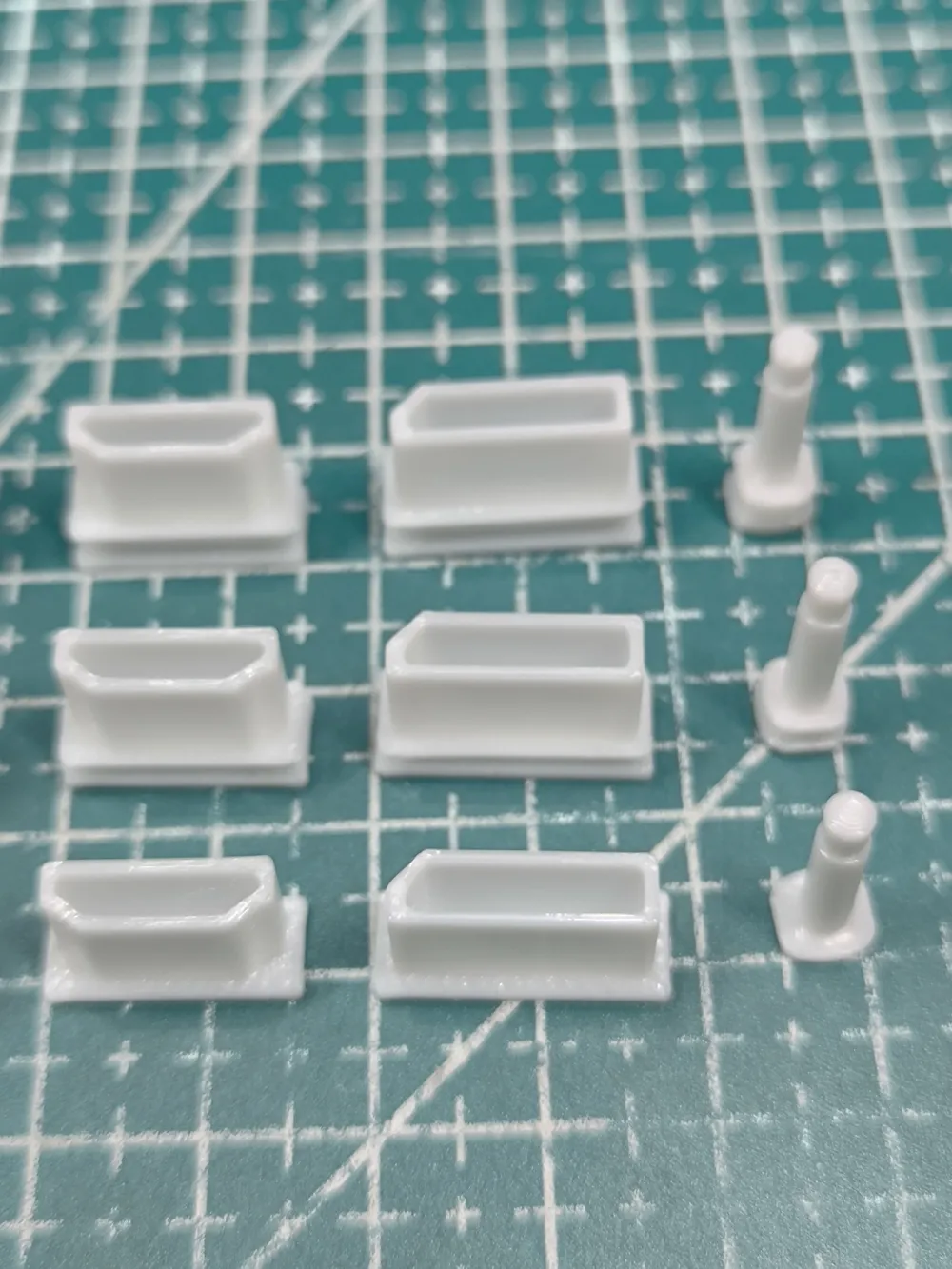 8 Port covers, 3 sizes. USBs,Video,Audio,Ethernet by TinkerVault ...
