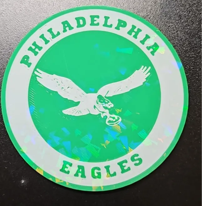 Philadelphia Eagles Coaster (Throwback) by akvoltage - MakerWorld