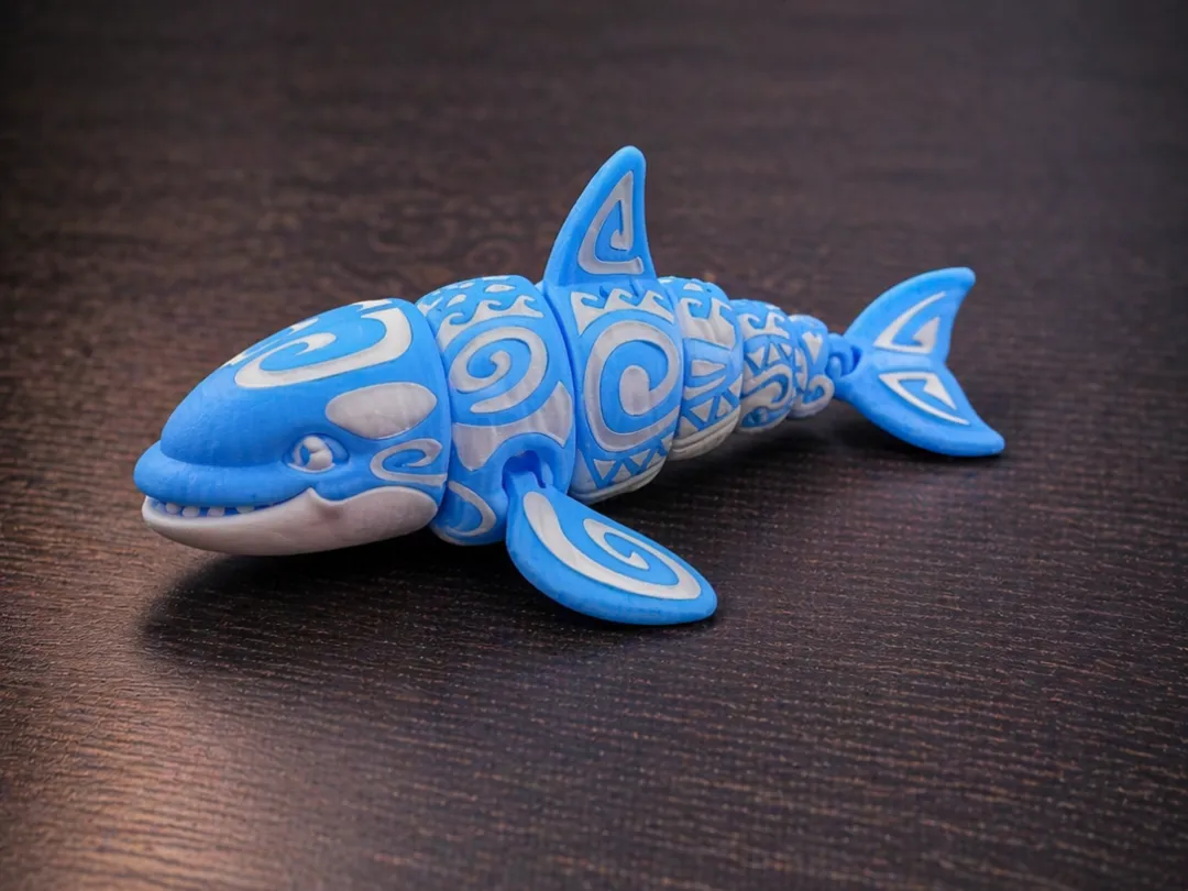 Articulated Orca Whale - Free 3D Print Model - MakerWorld