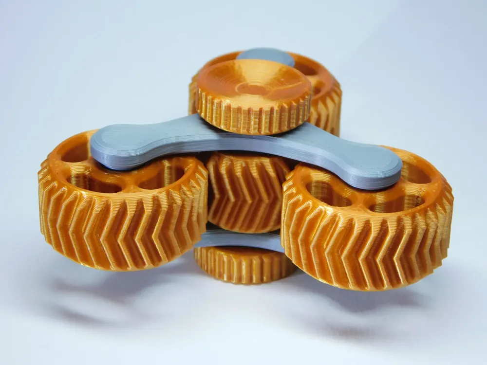Tripple Gear Fidget 2 Remixed by Lox-3D - MakerWorld