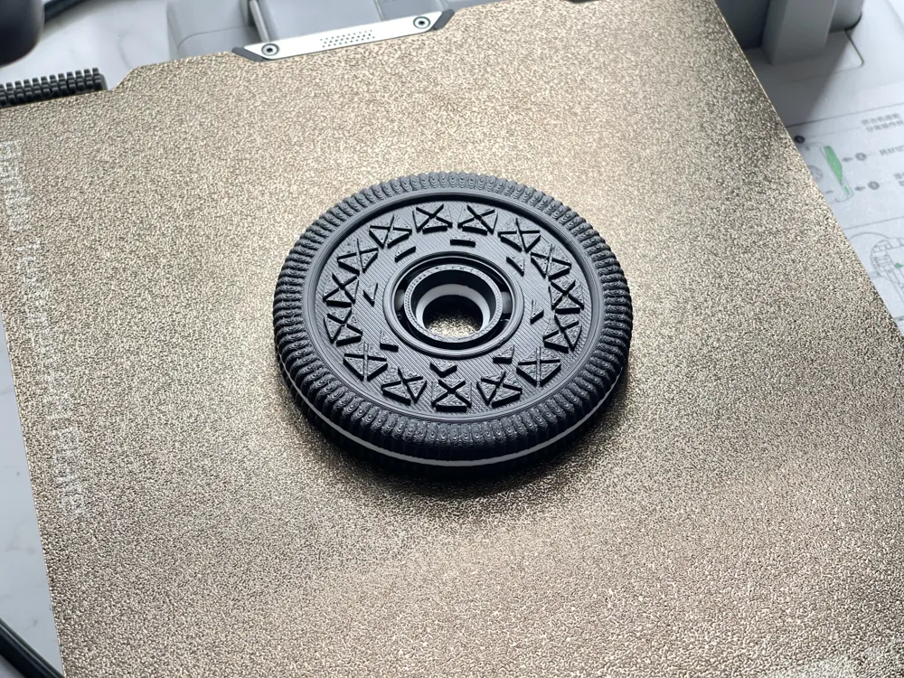 3D Printed Fidget Spinner Dart (Oreo) by 上进的up主 MakerWorld: Download ...