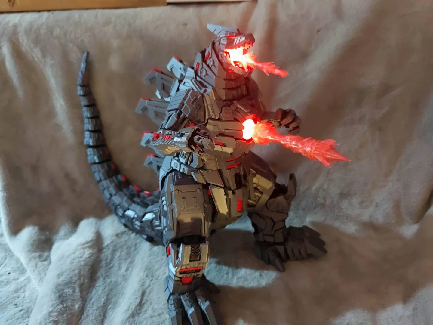 Mechanical Godzilla Head and Chest Lighting Modification Kit by user ...