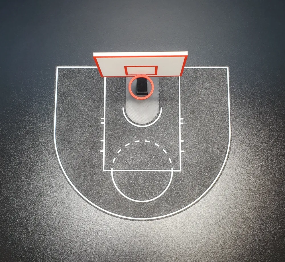 Basketball Court - Free 3D Print Model - MakerWorld
