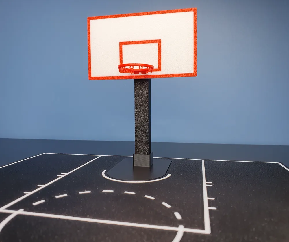 Basketball Court - Free 3D Print Model - MakerWorld