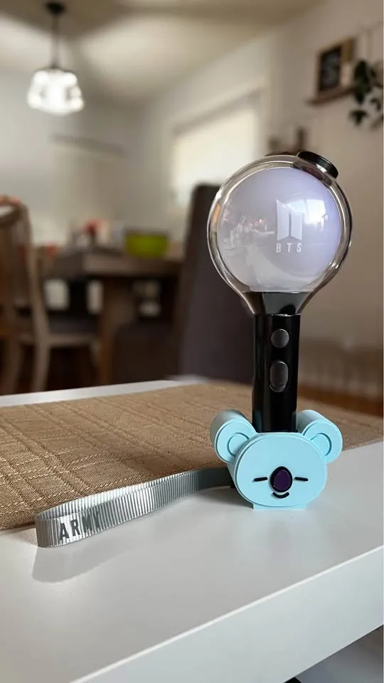 SUPORTE PARA LIGHT STICK BTS ARMY - Modelo gratuito para impressão 3D ...