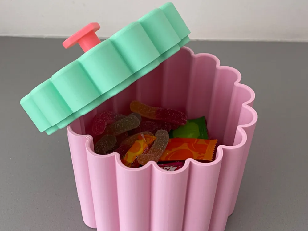 Modern Candy Jar by Rosalie 3Design - MakerWorld