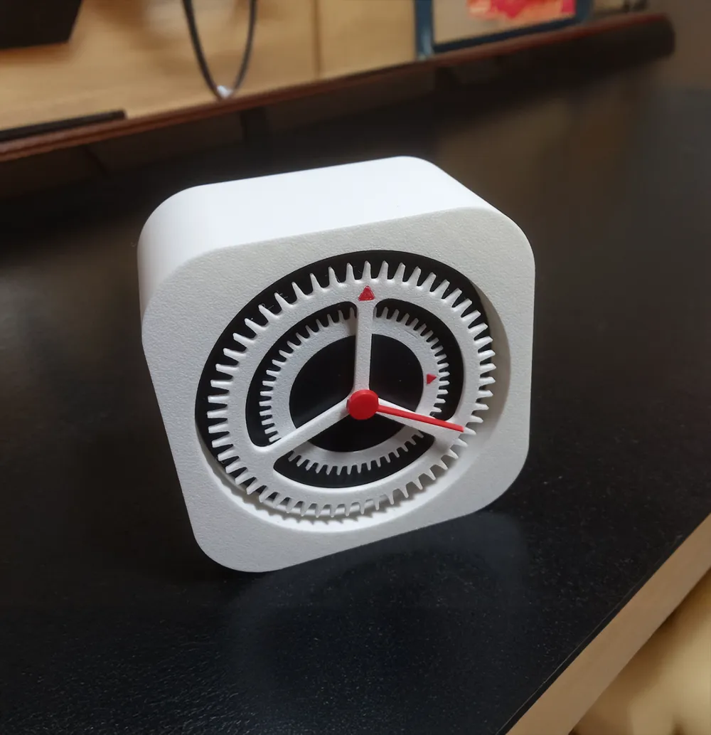 IOS SETTINGS ICON CLOCK Remixed by MauricioDUARTE MakerWorld: Download ...