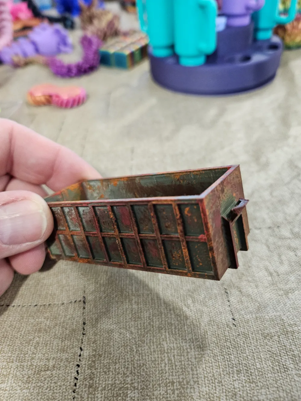 HO Railroad 1/87th Scale Dumpsters by Jeff Smith - MakerWorld