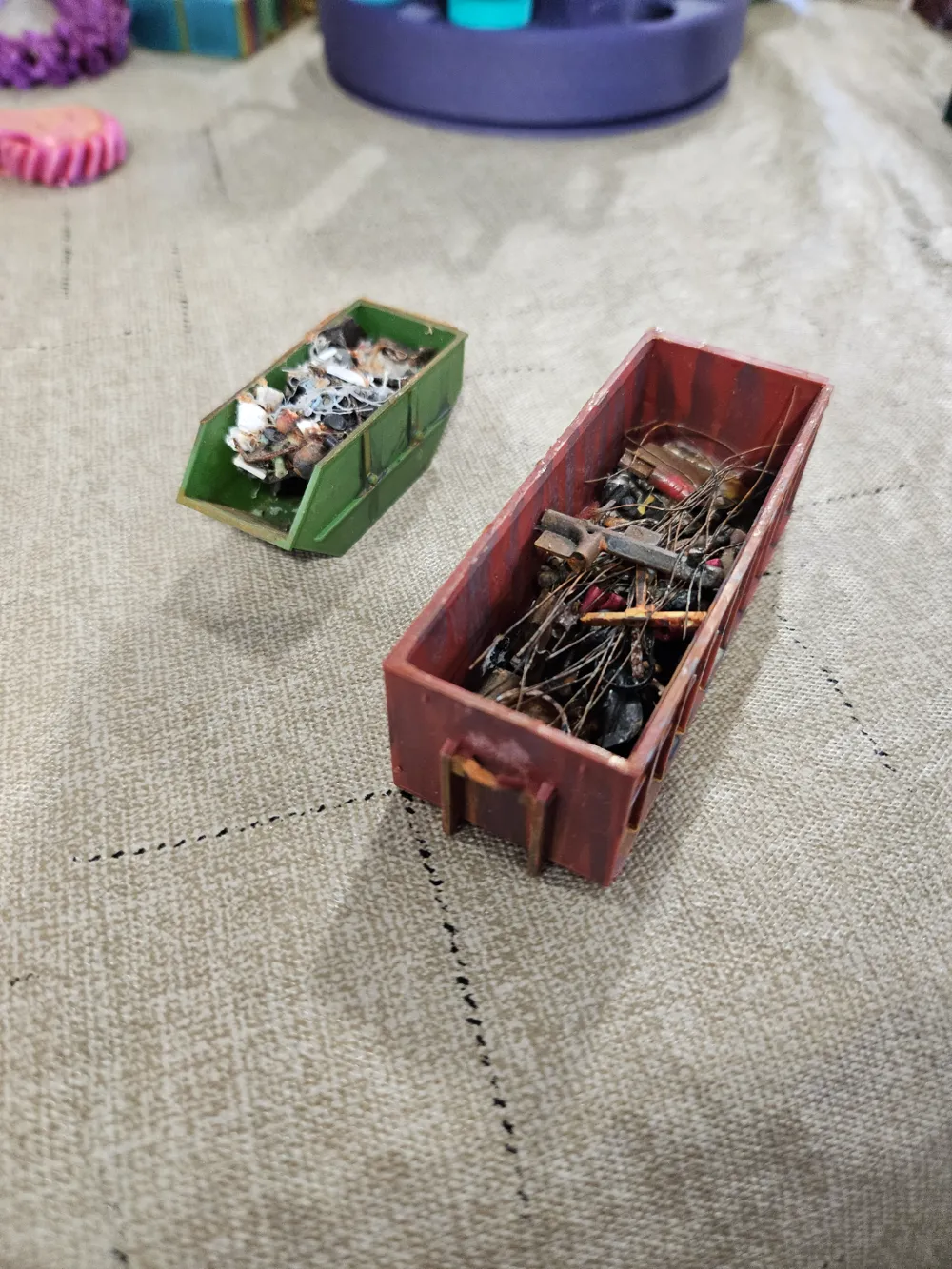 HO Railroad 1/87th Scale Dumpsters by Jeff Smith - MakerWorld