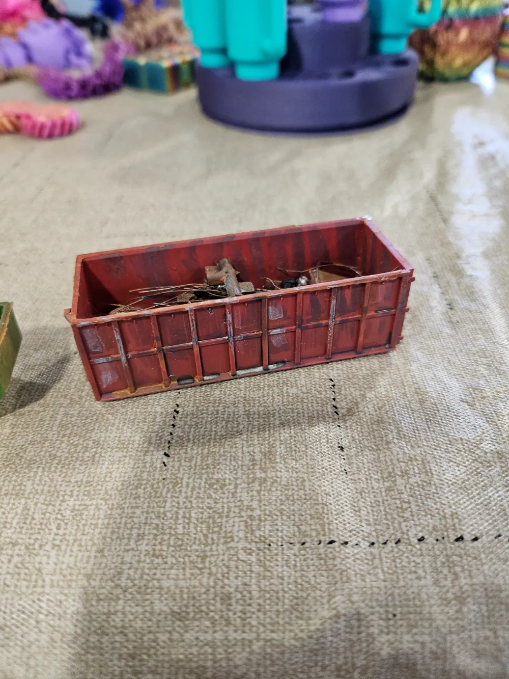 HO Railroad 1/87th Scale Dumpsters by Jeff Smith - MakerWorld