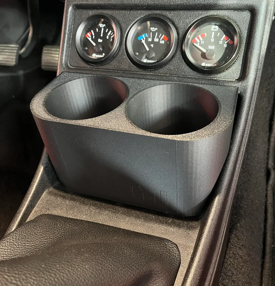 VW Golf MK1 GTi cup holder / center console - Free 3D Print Model ...