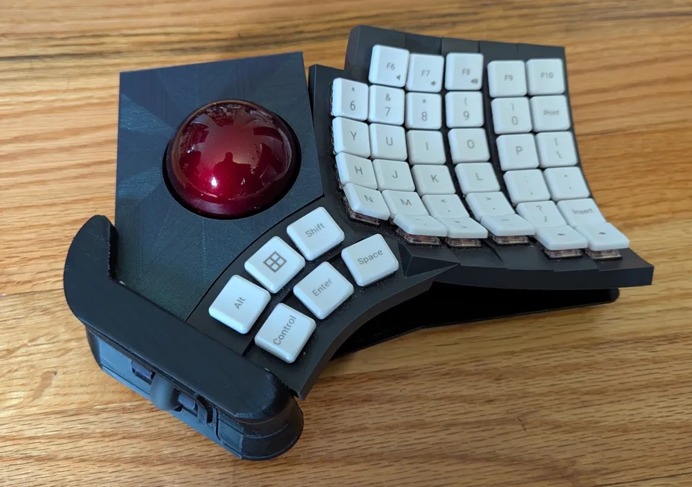 Trackball for Glove80 - Free 3D Print Model - MakerWorld