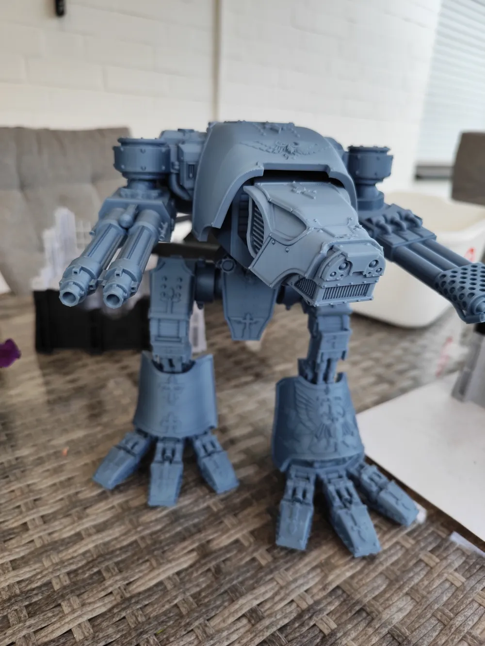 Warhound Titan 40k by user_775348251MakerWorld: Download Free 3D Models