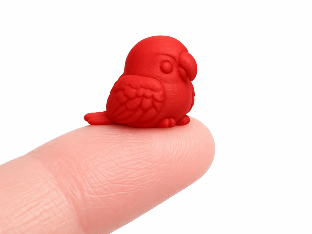 Serie de Animales Gorditos Blob – #24 Loro - Modelo de impresión 3D ...