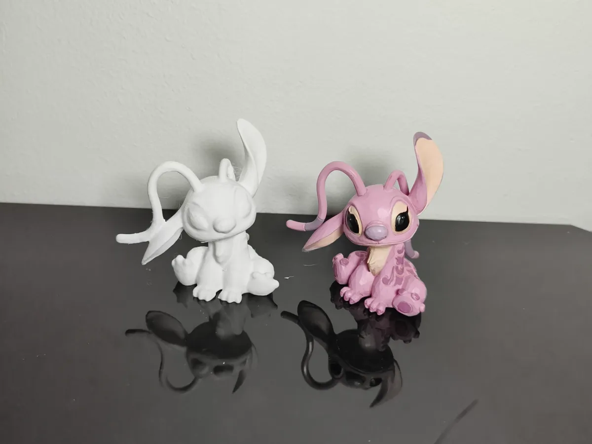 Lilo and stitch angel statue 3d scan - Free 3D Print Model - MakerWorld